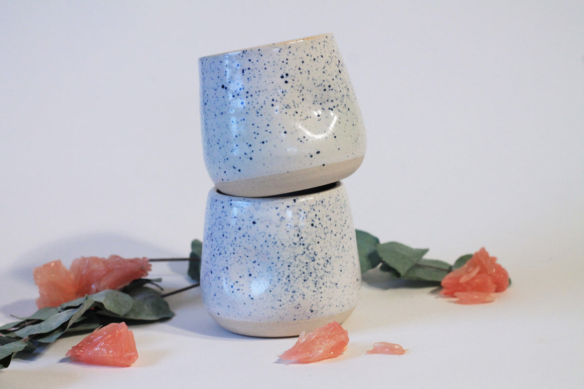 Speckled Blue – Pots from Scots